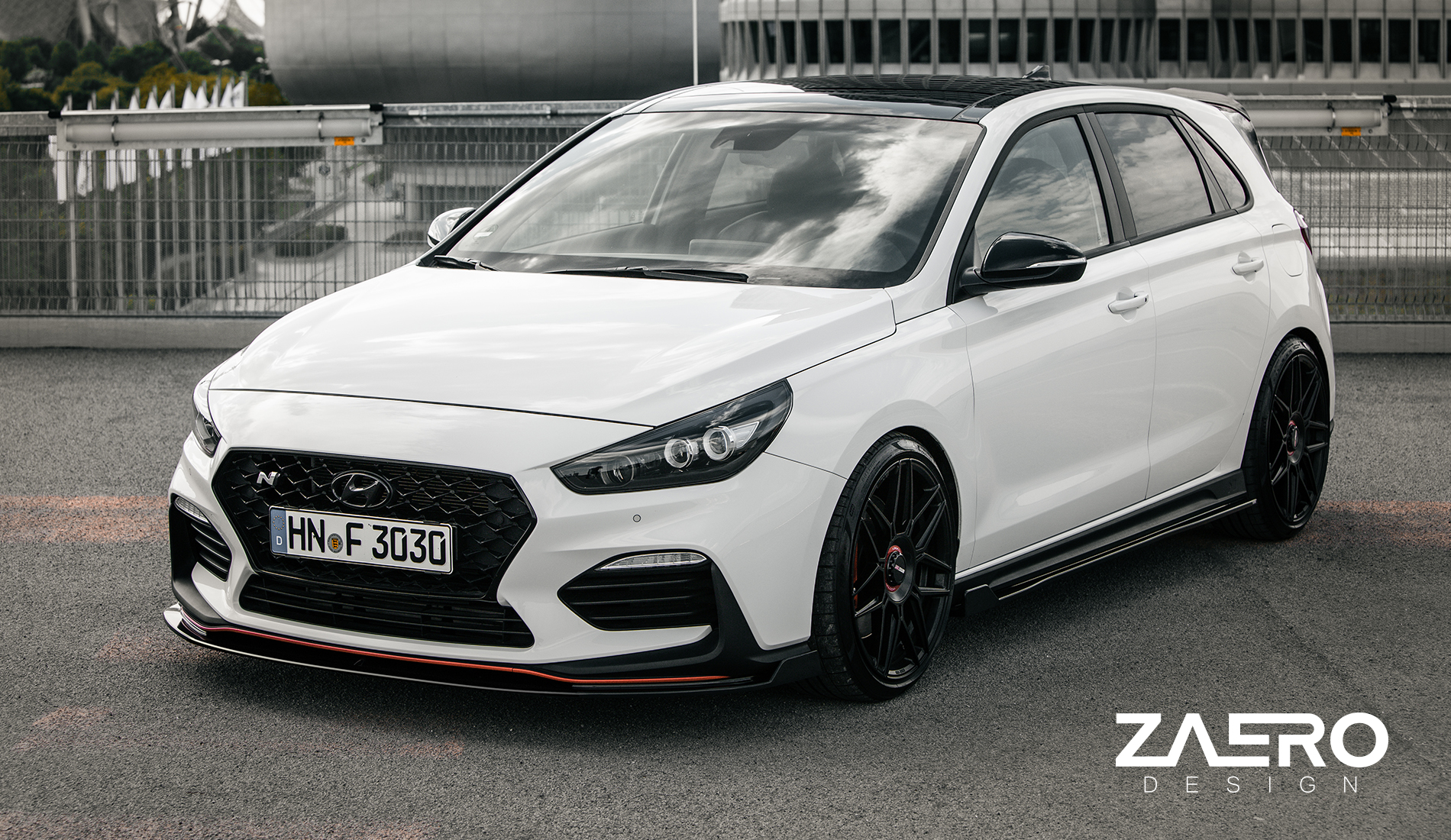 EVO-1 Frontspoilerlippe für Hyundai I30N inkl. ABE